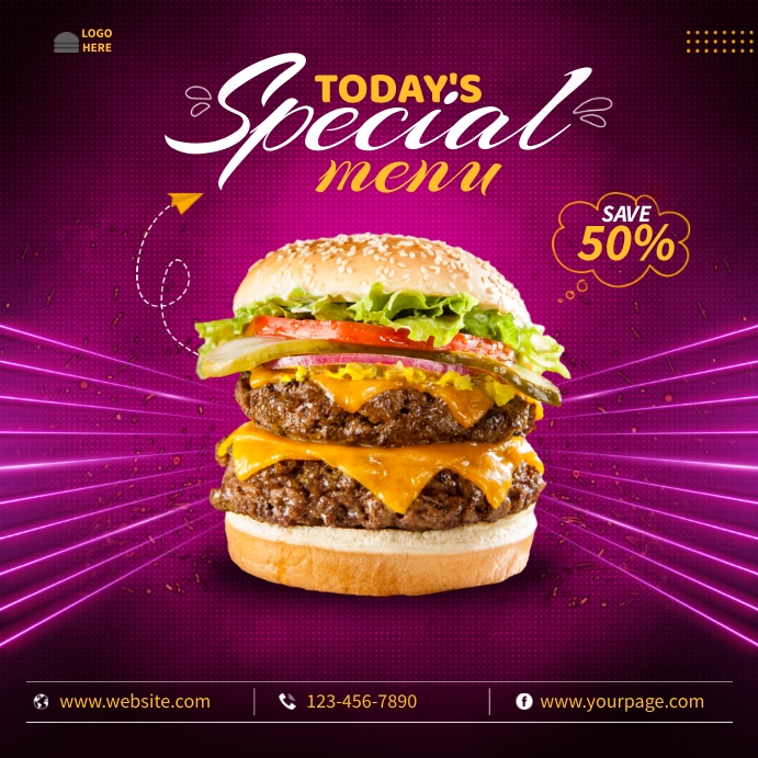 Copy of Special Menu Template | PosterMyWall