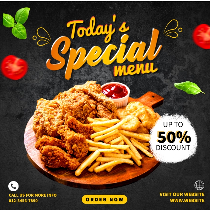 Special Menu Template | PosterMyWall