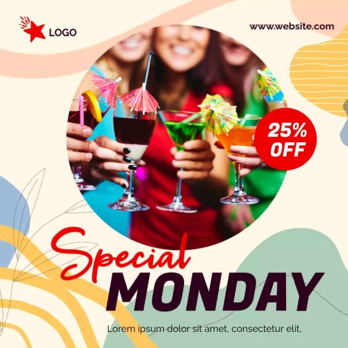 Special Monday offer Banner Ad Template | PosterMyWall