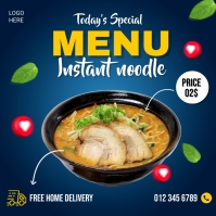 Noodle Ads Template | PosterMyWall