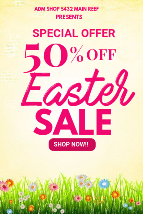 special offer 50% off Template | PosterMyWall