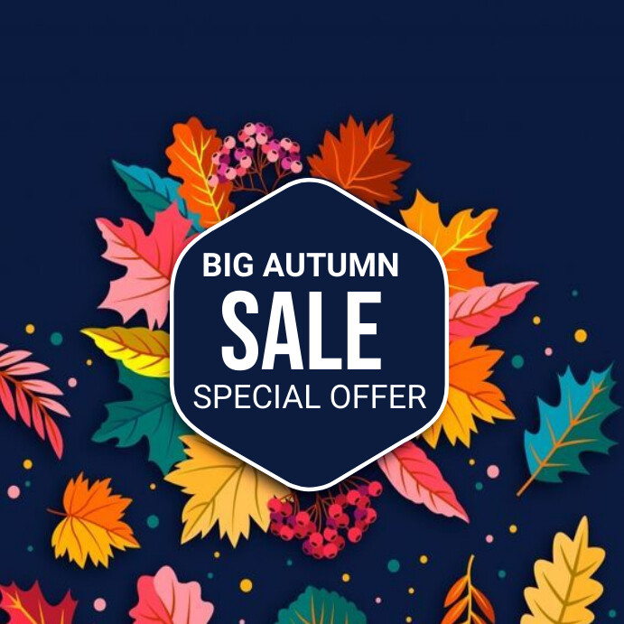 Modèle Special offer Autumn offer sale flyer | PosterMyWall