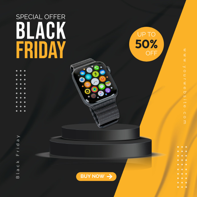 Copy of Special Offer Black Friday Sale Poster | PosterMyWall