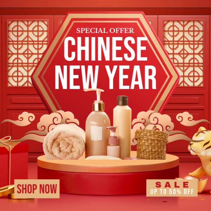 Special Offer Chinese New Year Template | PosterMyWall