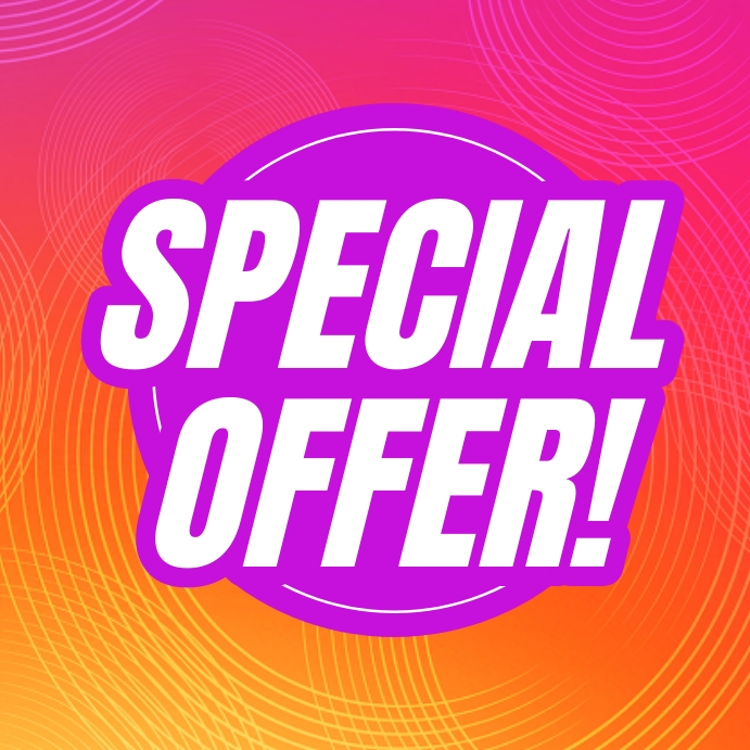 SPECIAL OFFER Template | PosterMyWall