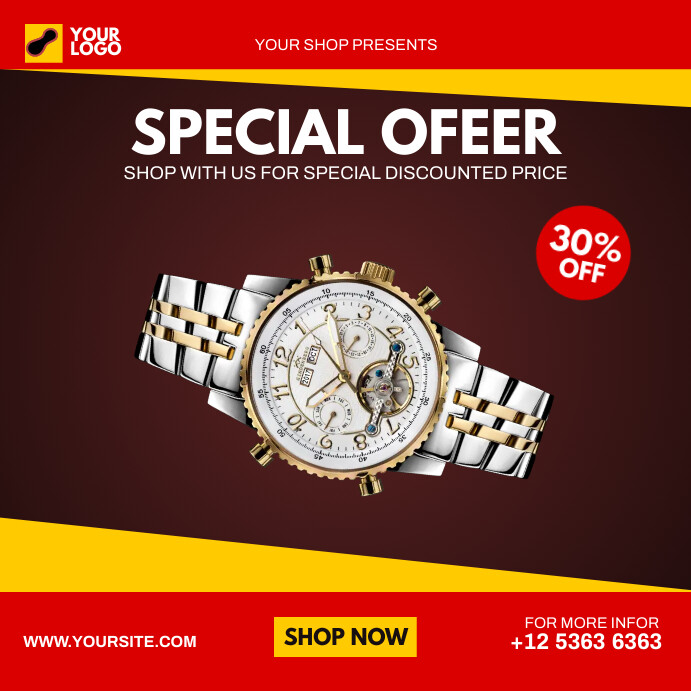 Special offer Template | PosterMyWall