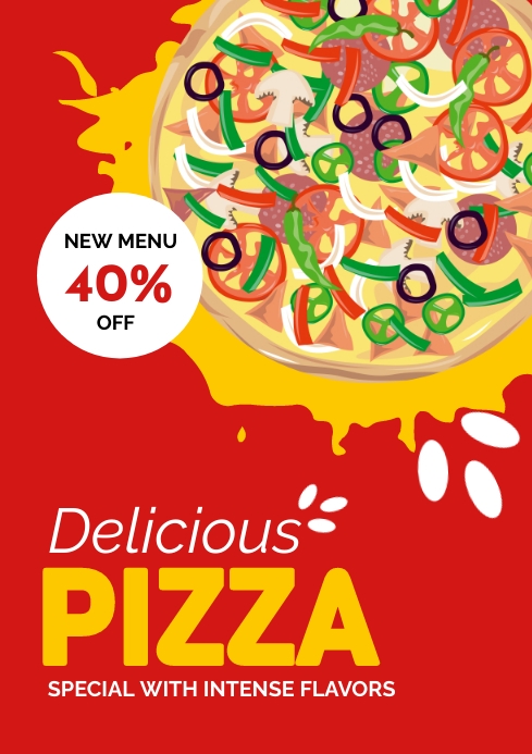 Copy of Special Offer Discount on Appetizing Pizza | PosterMyWall