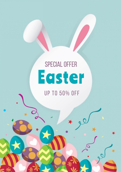 Special Offer Easter Template | PosterMyWall