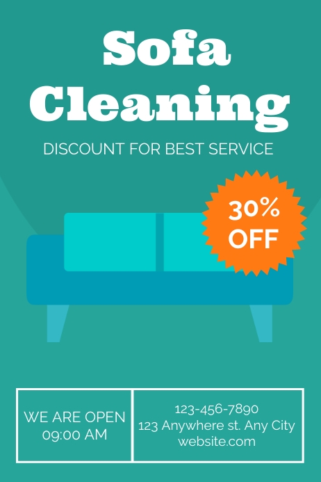Copy of Special Offer of Sofa Cleaning Template | PosterMyWall