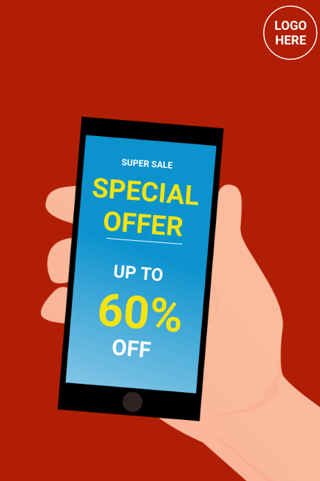 Special offer poster post Template | PosterMyWall