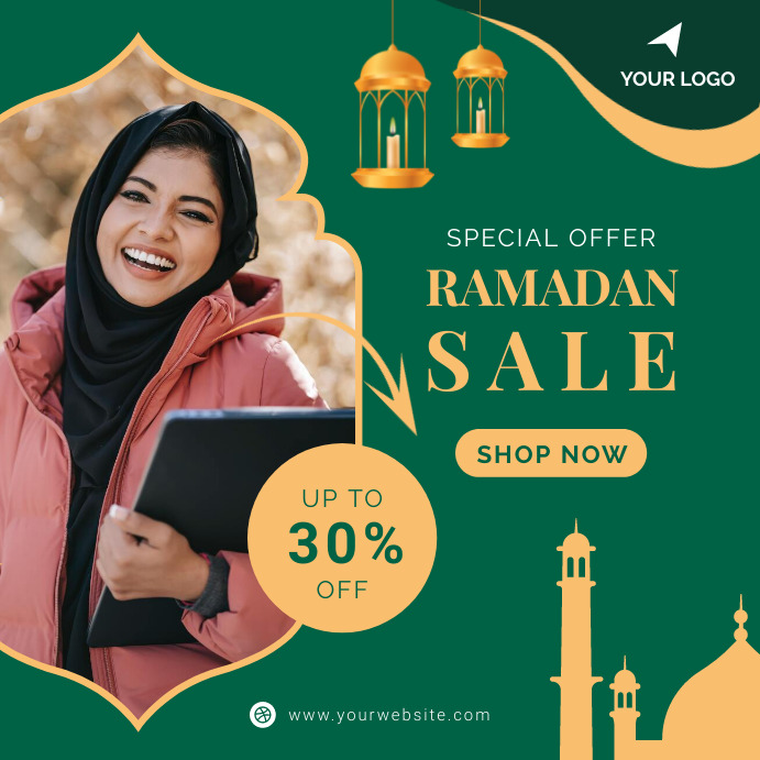 Copy of Special Offer Ramadan Sale Template | PosterMyWall