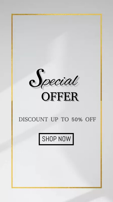 Special offer template | PosterMyWall