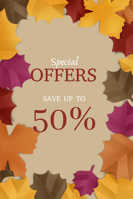 Special Offers Poster Template | PosterMyWall