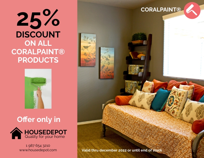 Special Paint Product Sale 25% off Template | PosterMyWall