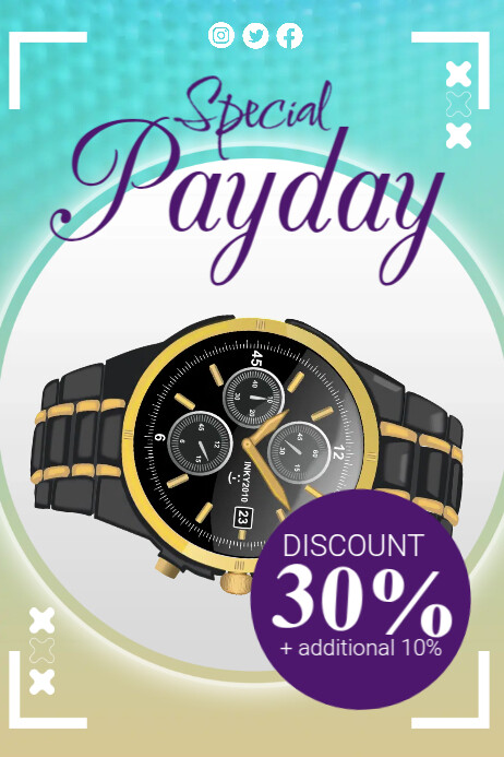 Special Payday Ads Template | PosterMyWall