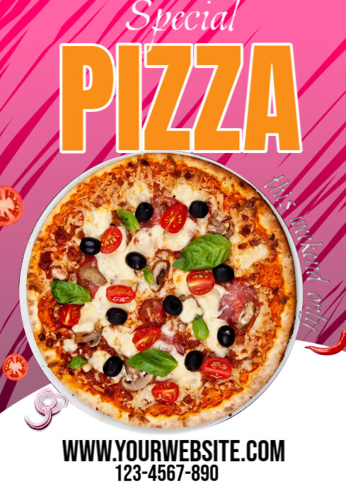 Special Pizza Ads Template | PosterMyWall
