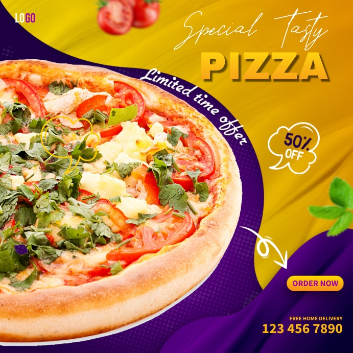Copy of Special Pizza Flyer | PosterMyWall