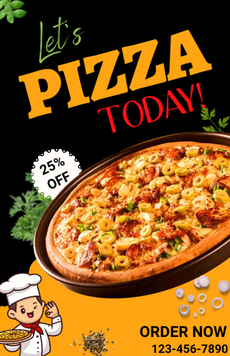 Special pizza flyer template | PosterMyWall