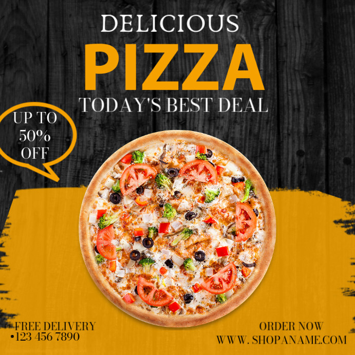 Special Pizza POSTER Template | PosterMyWall