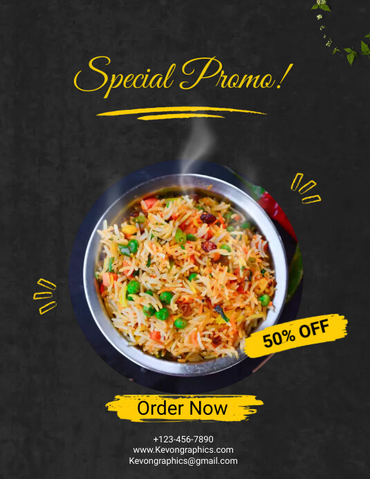 Modèle special Promo flyer template | PosterMyWall