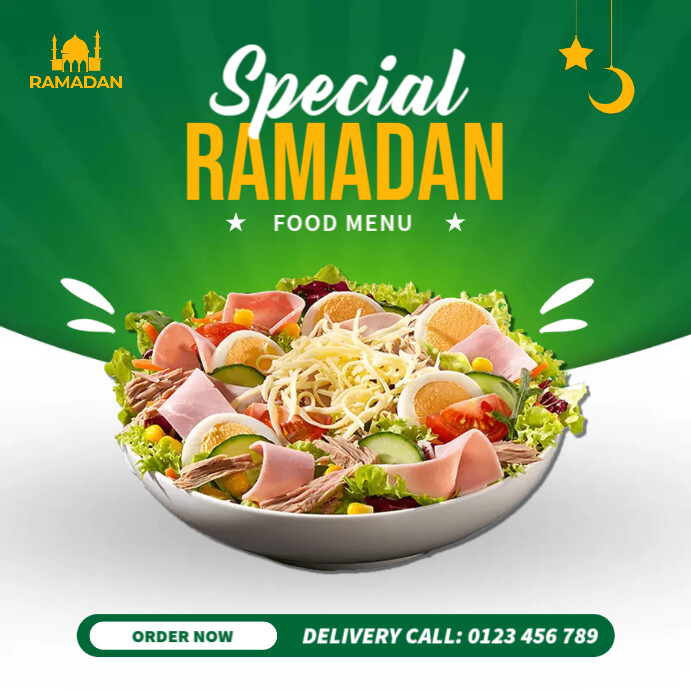 Special Ramadan Food Menu Template | PosterMyWall