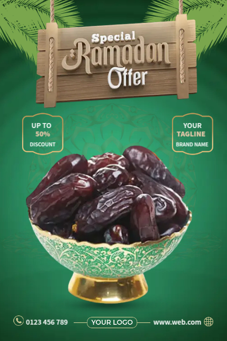 Special Ramadan Offer Template | PosterMyWall