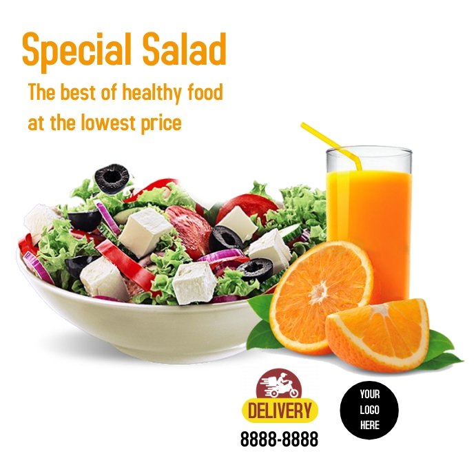 Copy of Special Salad | PosterMyWall