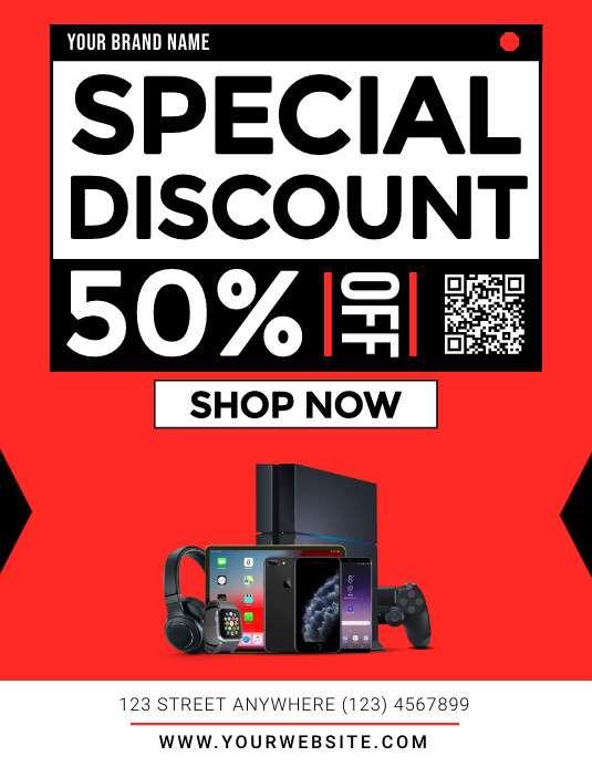 Copy of Special Sale Discount Design Flyer | PosterMyWall