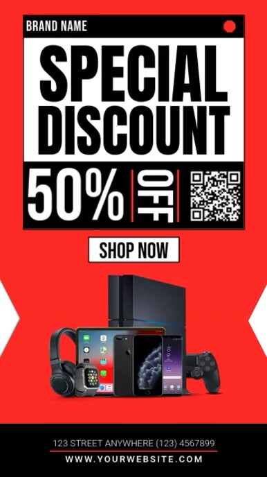 Special Sale discount design Template | PosterMyWall
