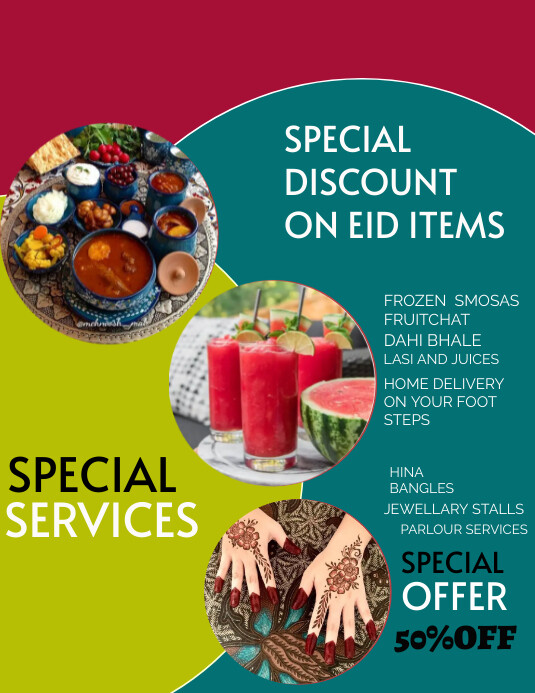 special services flyer Template | PosterMyWall