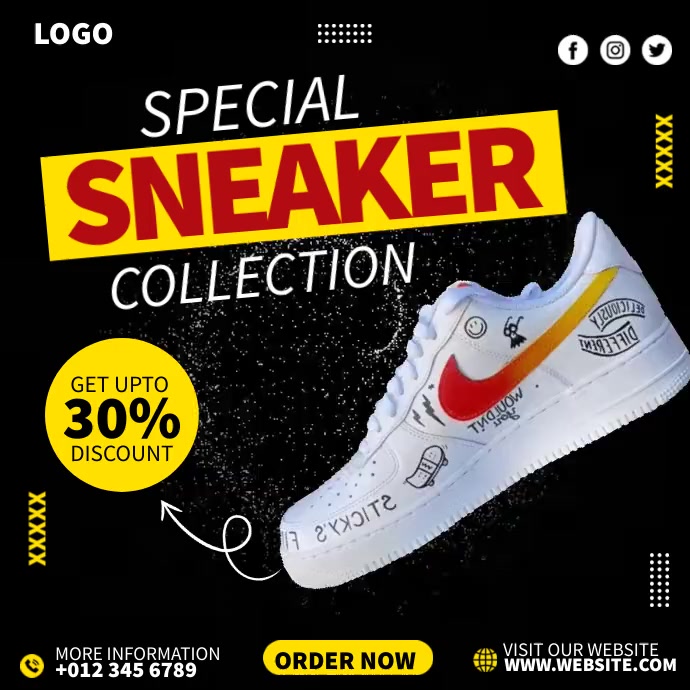 Special Shoes Collection Template | PosterMyWall