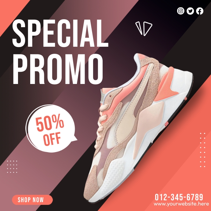 Copy of Special Shoes Promo | PosterMyWall