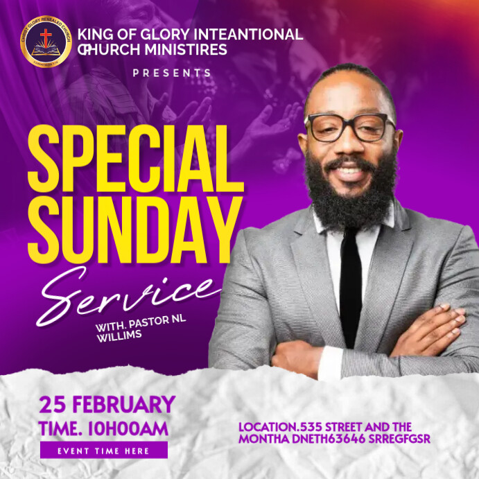 special sunday Template | PosterMyWall