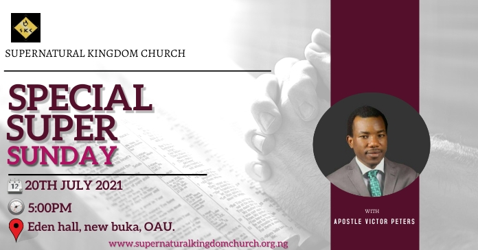 Special Super Sunday Template | PosterMyWall