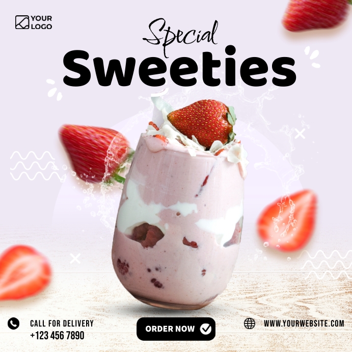 Special Sweeties Template | PosterMyWall