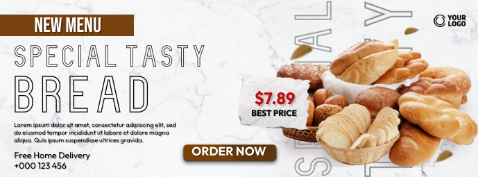 Copy of Special Tasty Bread | PosterMyWall
