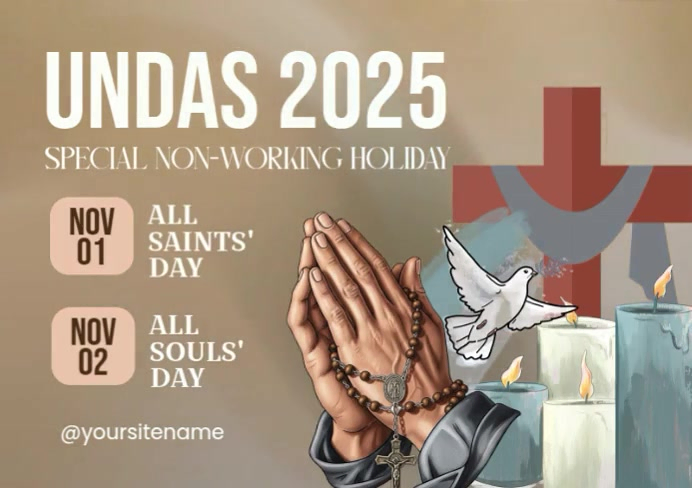 Special Undas 2025 Template | PosterMyWall