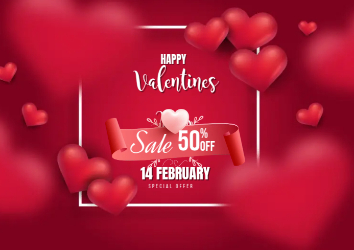 Special Valentine's Offer Template | PosterMyWall