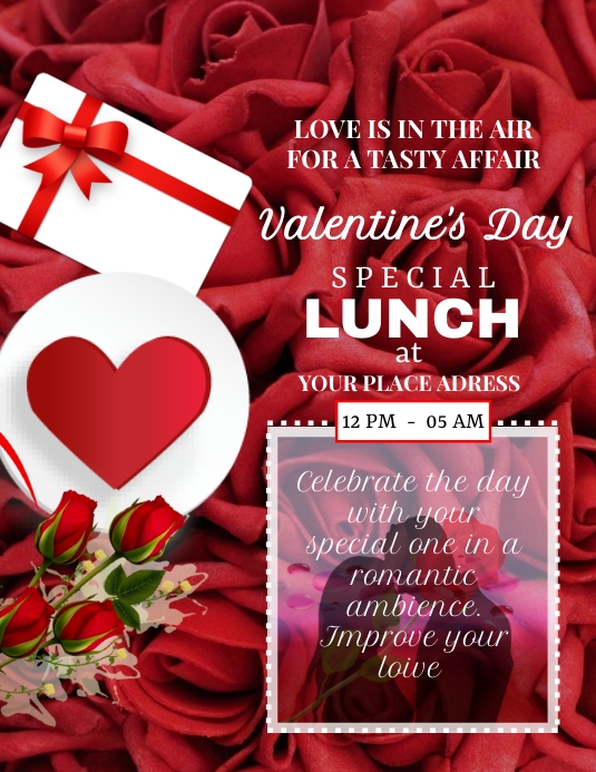 Plantilla de special valentine | PosterMyWall