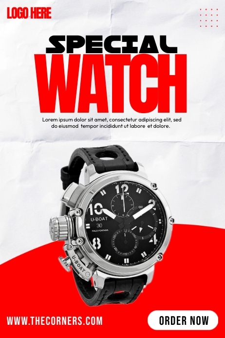 Special Watch Template | PosterMyWall