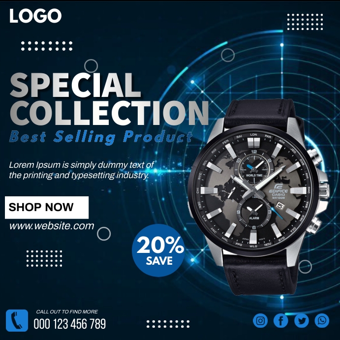 Special Watch Offer Template | PosterMyWall