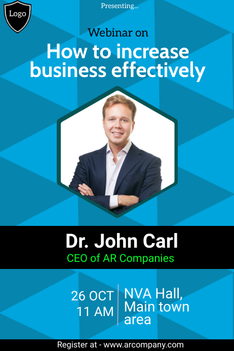 Special webinar Template | PosterMyWall