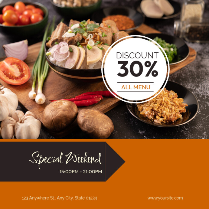 Copy of special weekend | PosterMyWall