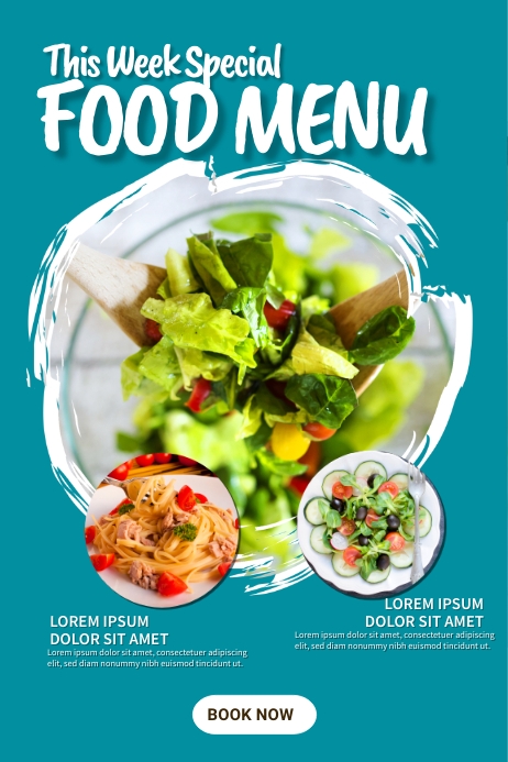 Special Weekend Menu Template | PosterMyWall