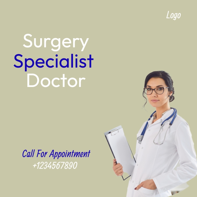 Specialist Doctor Instagram Post Template | PosterMyWall