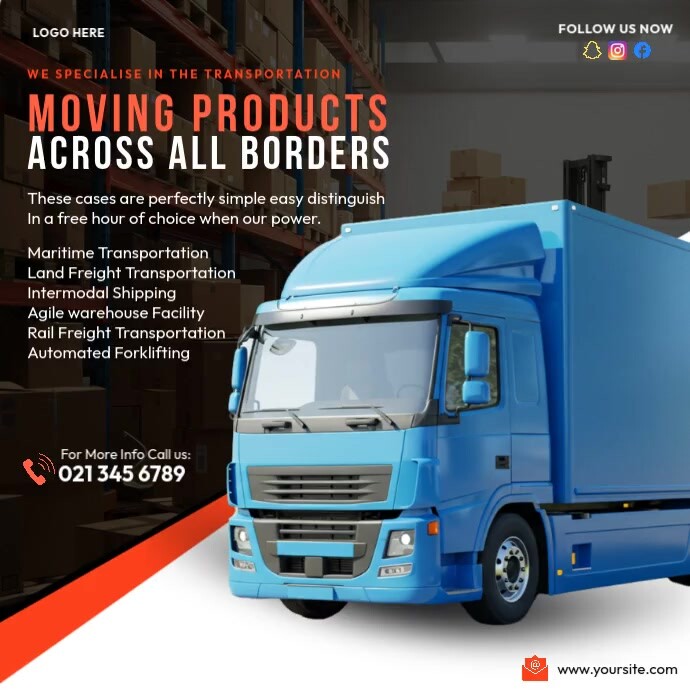 Specialized Transportation Services Template | PosterMyWall