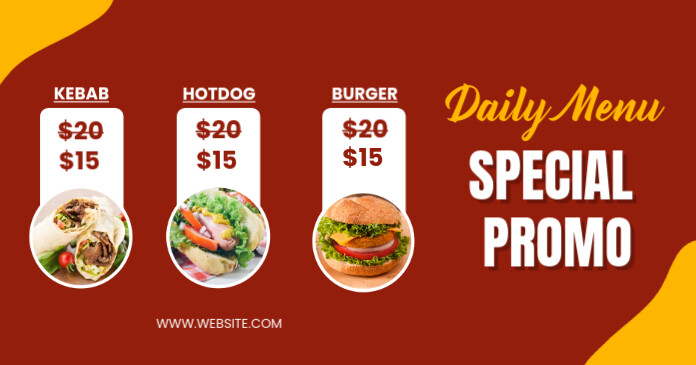 Specila food promo sale template | PosterMyWall