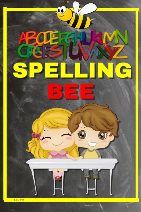 Spelling Bee Template | PosterMyWall