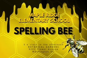 690+ Spelling Bee Contest Customizable Design Templates | PosterMyWall