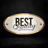 High Quality Gold Logo Template | PosterMyWall